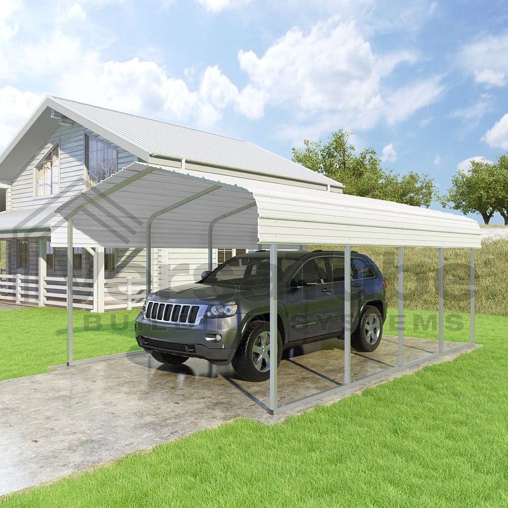 12’X20′ Classic Carport – without skirt | JAG Metals LLC